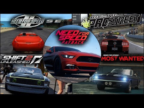 ULTIMATE Ford/Shelby Mustang Evolution in NFS Games