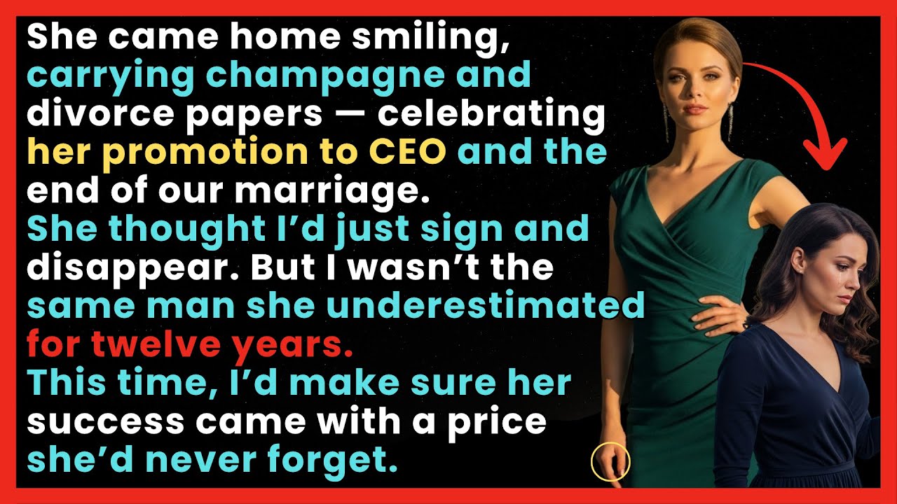 My wife became a CEO and celebrated by filing for divorce the same day ...