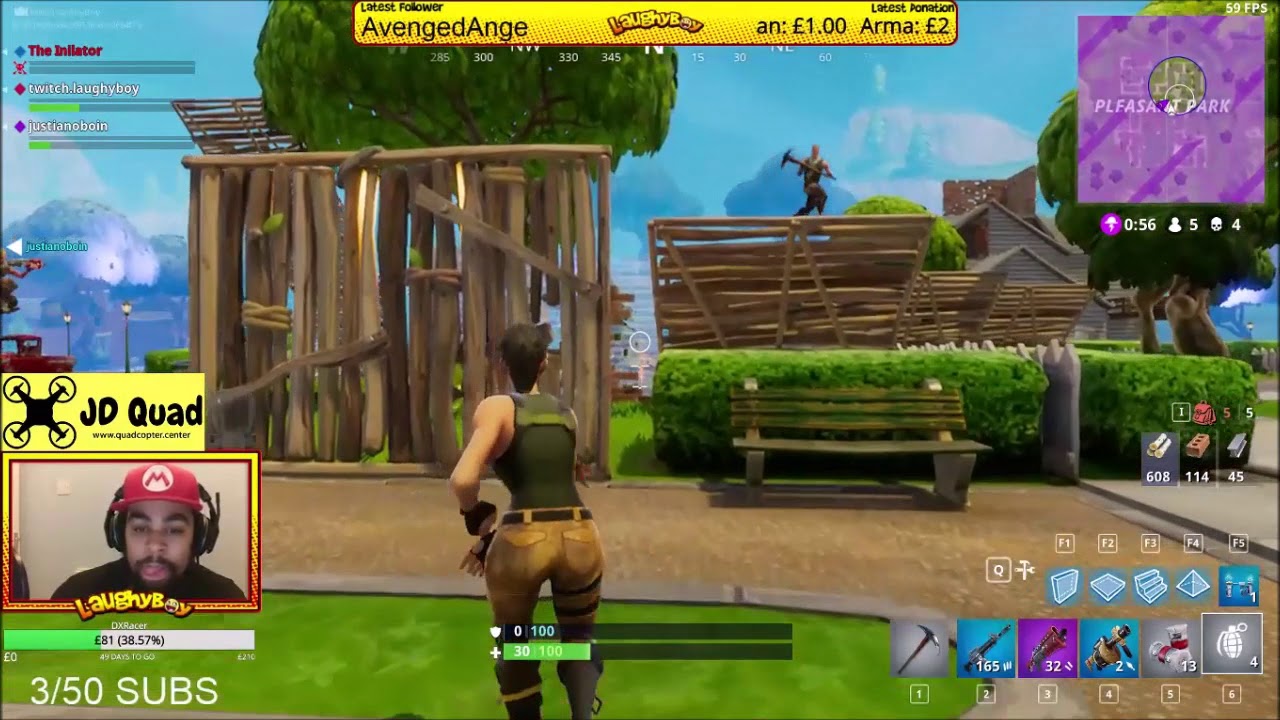 Stream Highlights #4 - Fortnite Battle Royale - YouTube