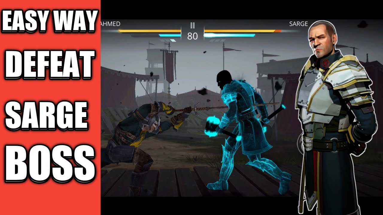 How to Defeat Sarge Boss | Series Boss Part 01 | Shadow Fight 3 | Walk ...