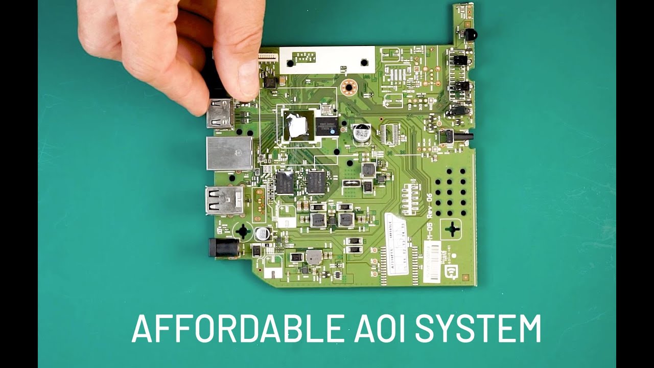 AgnosPCB: the affordable AOI system - YouTube