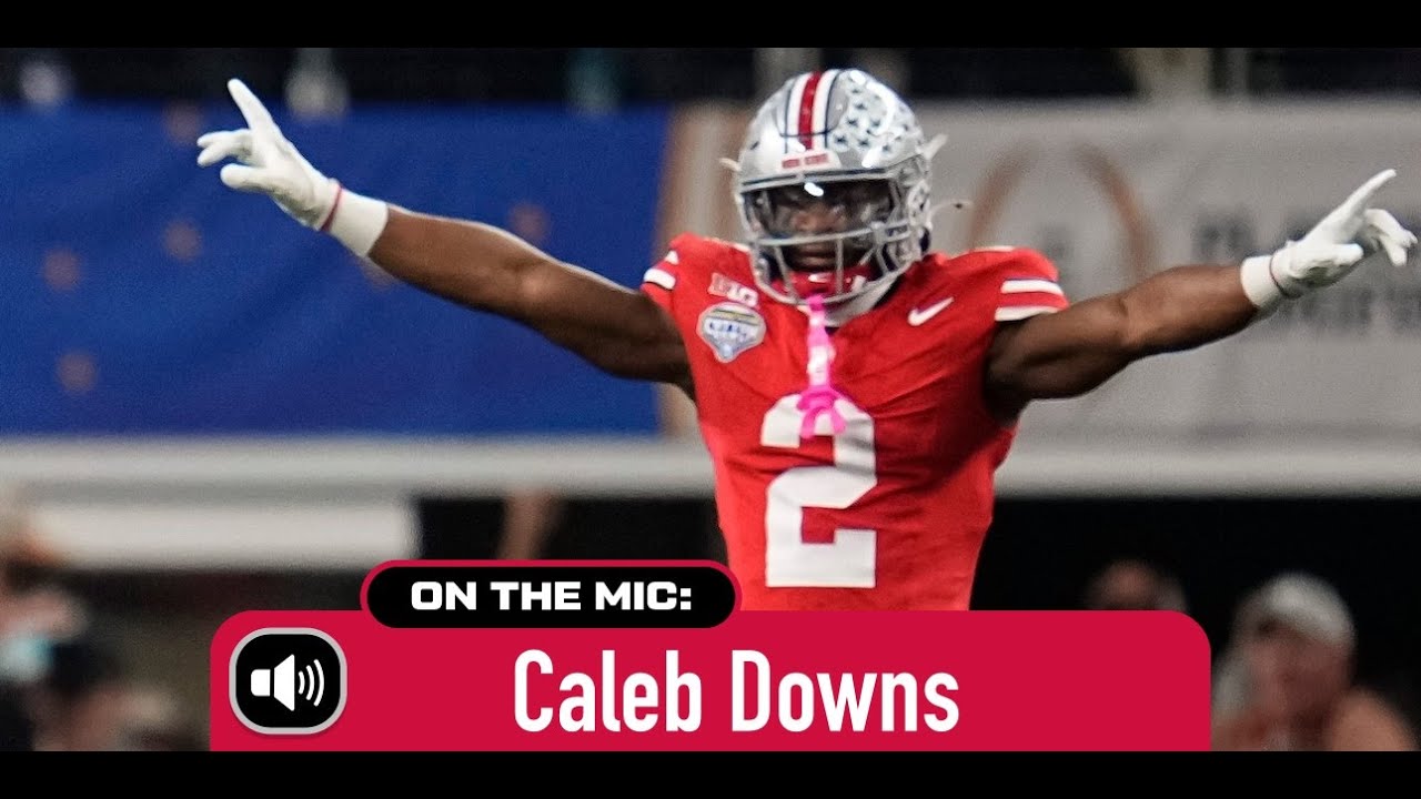 Ohio State's Caleb Downs on interception, defensive play in Cotton Bowl ...