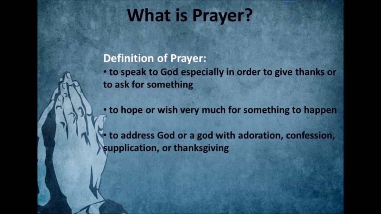 Dimensions of Prayer by Joe Campetella - YouTube