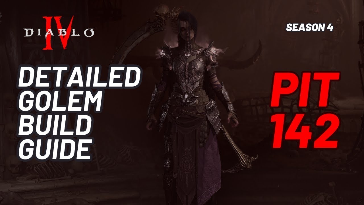 IMPORTANT GOLEM NECROMANCER UPDATES + GOLEM GUIDE REUPLOAD Diablo 4 ...