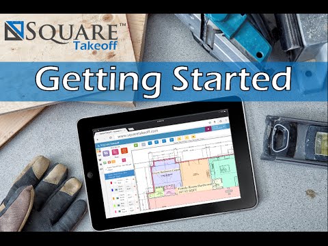Getting Started With Square Takeoff Construction Software - YouTube