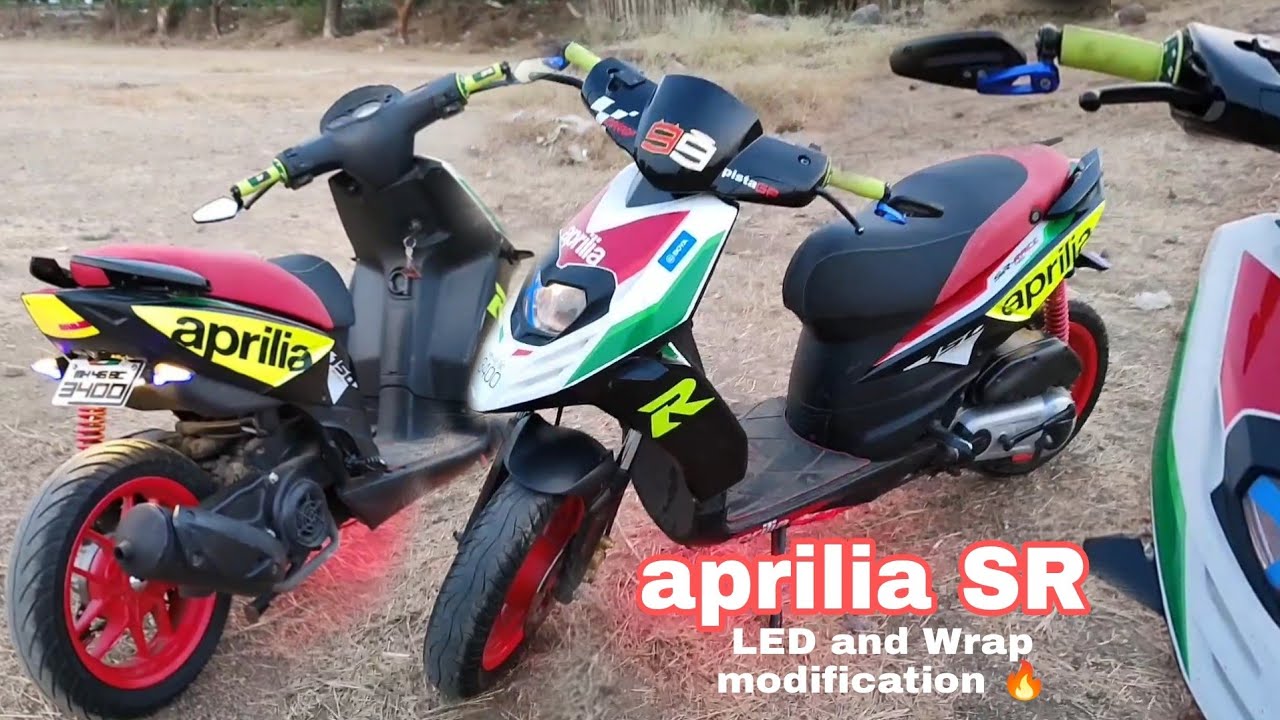 Fully Modified aprilia SR 🔥🔥🔥 || Detail Video. - YouTube