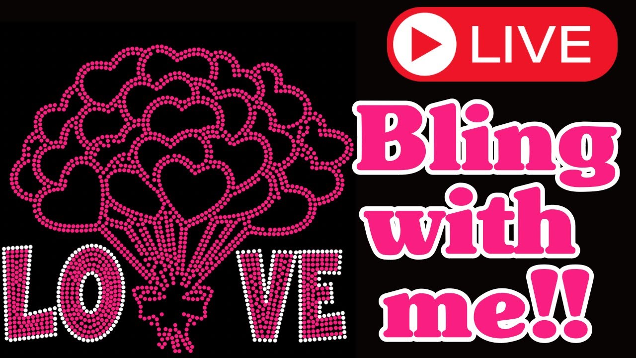 Wednesday Night bling with Meleasa #blingshirt - YouTube