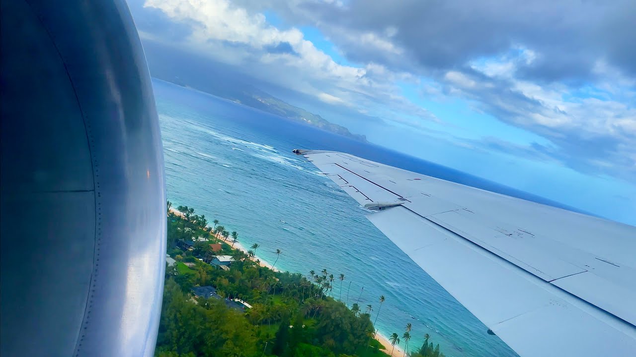[4K] – Beautiful Maui Takeoff – Hawaiian Airlines – Boeing 717-200 ...