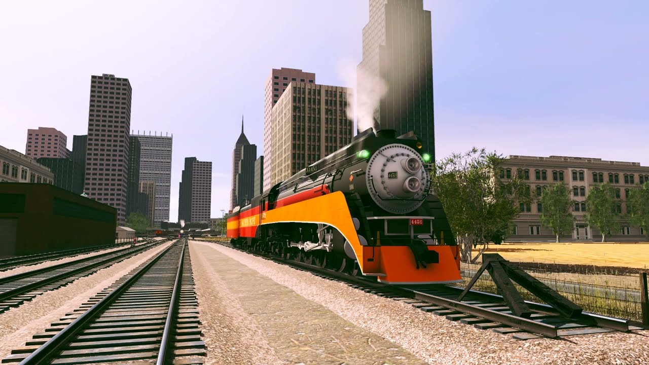 Southern Pacific class GS-4 in City and Country USA 1940s - YouTube
