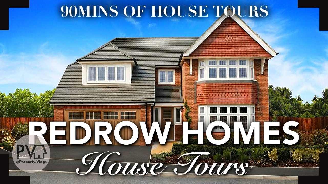 HOUSE TOURS COMPILATION😍-REDROW HOMES 90 Minutes of Redrow Property ...