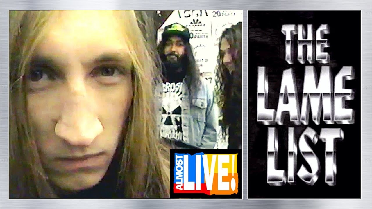 The Lame List | Almost Live! (1993) - YouTube