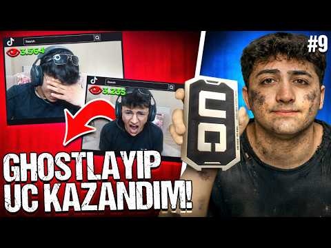 UC'SİZ HESAPLA KEKO YAYINCIYI GHOSTLADIM! UC KAZANDIM! #9
