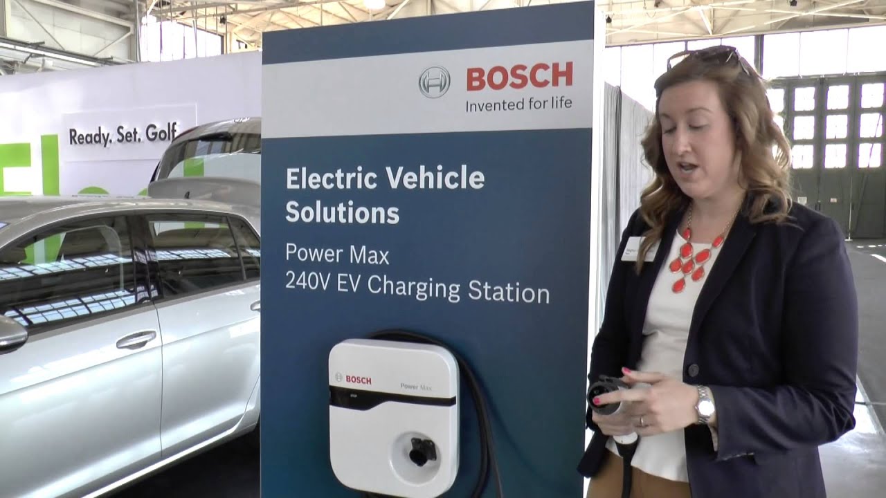 2015 VW Golf & GTI Media Introduction, Bosch EV Charging Station - YouTube