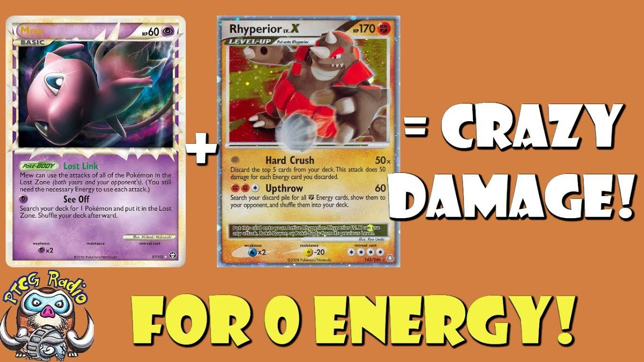 Mewperior Did Crazy Damage for 0 Energy! (Mew & Rhyperior) - YouTube