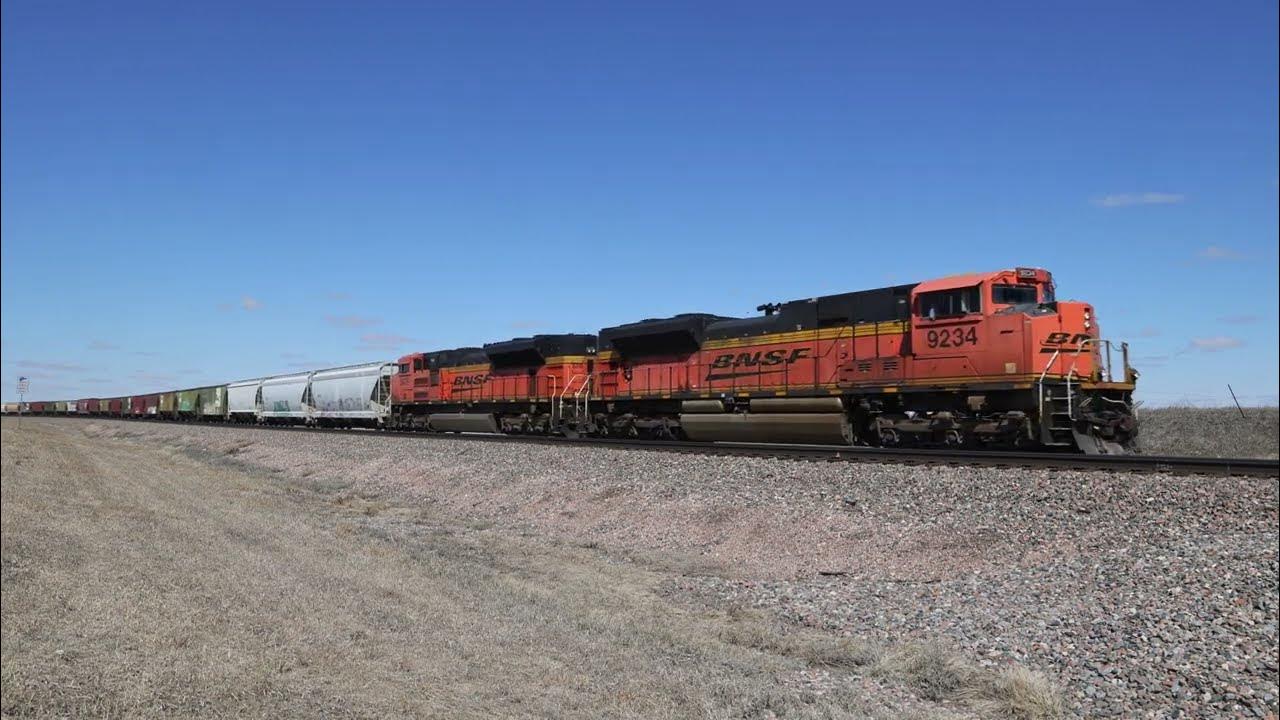 BNSF 9234 Eastbound - YouTube