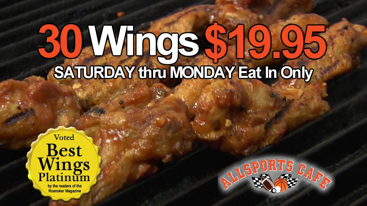 Allsports NFL Wings Special - YouTube
