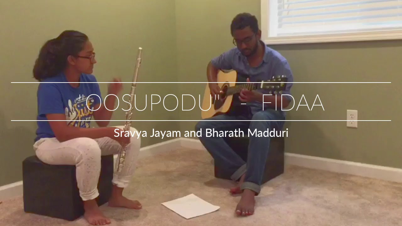 OOSUPODU song from FIDAA Telugu movie on flute and guitar , Varun Tej ...