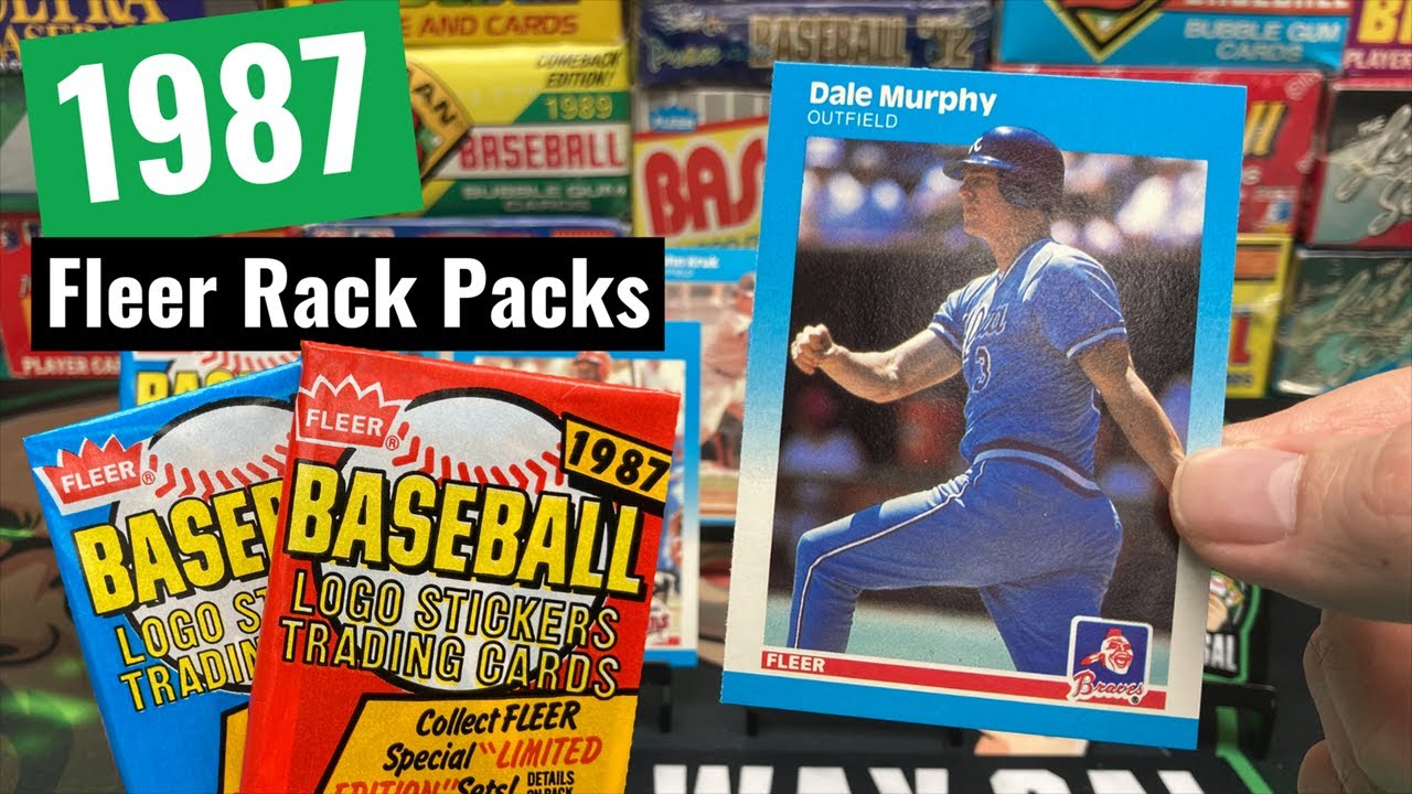 1987 Fleer Rack Packs - YouTube