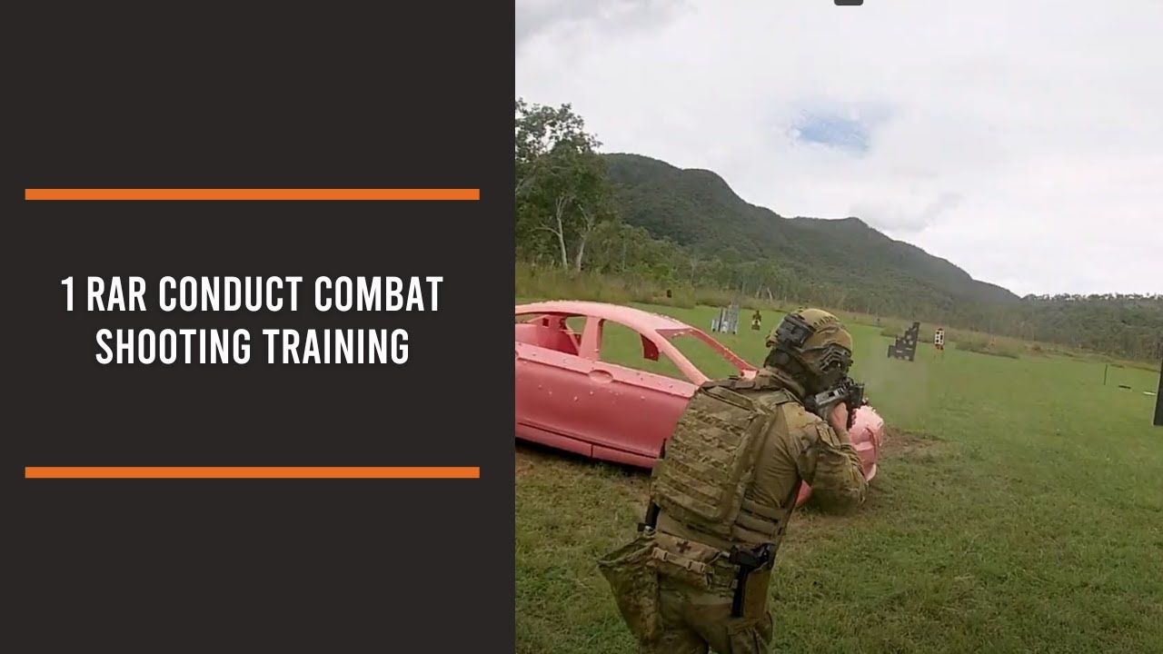 1 RAR conduct combat shooting training - YouTube