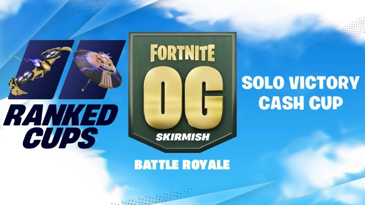 Platinum ranked CUP solo in Fortnite - YouTube