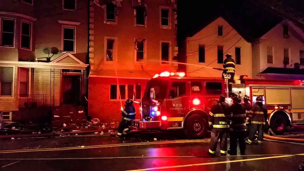 NEWARK, NJ 4TH ALARM FIRE Aftermath 11/15/14 - YouTube