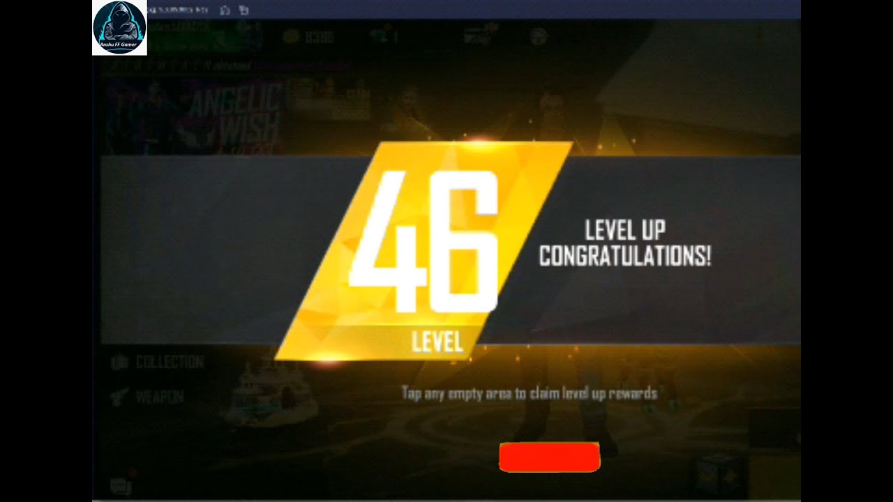Level 46 Rewards | Free Fire | Anshu FF Gamer | - YouTube