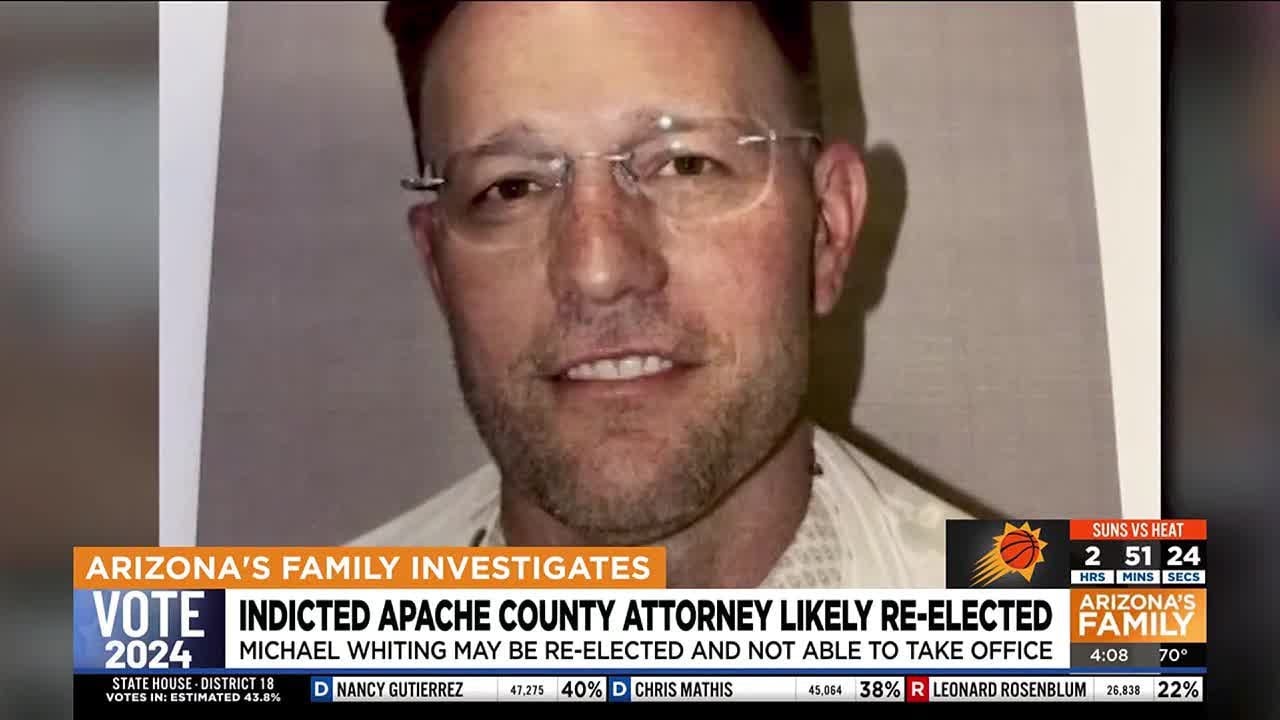 Indicted Apache County Attorney likely re-elected - YouTube