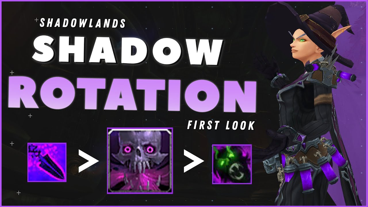 Shadow Priest ROTATION in Shadowlands: FIRST LOOK! - YouTube