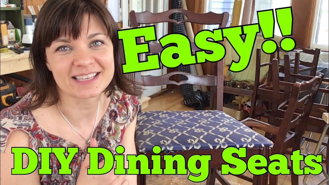 EASY Dining Chair Tutorial from a Pro! - YouTube