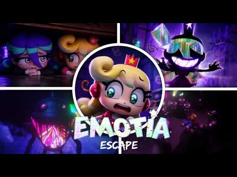 EMOTIA ESCAPE (ALL Room`s + ALL Character + SHOP + Full Walkthrough) | ROBLOX Horror Story