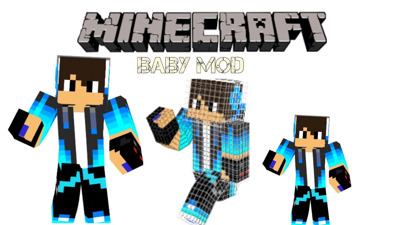 Minecraft | Baby Mod/ How I Create My Thumbnails?! (Mod Showcase) (Pro ...