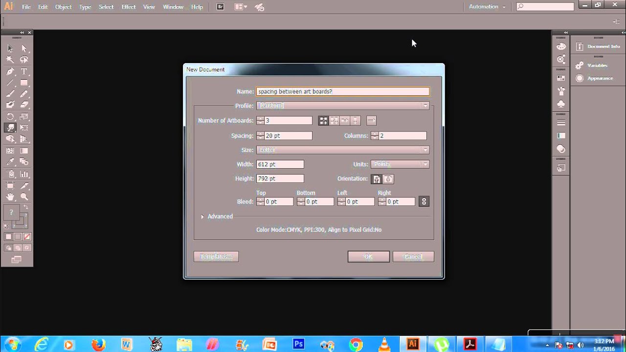 Illustrator Document Setup? - YouTube