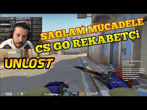 TAKIMDAN SAĞLAM MÜCADELE - UNLOST CS GO REKABETÇİ DUST 2 (14.04.2018)