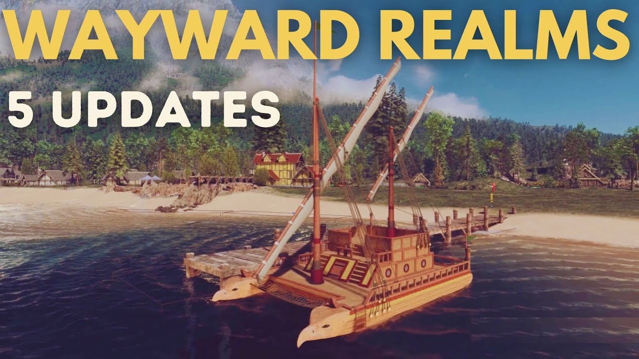 The Wayward Realms - Five Updates | 2024 Crowdfunding - YouTube