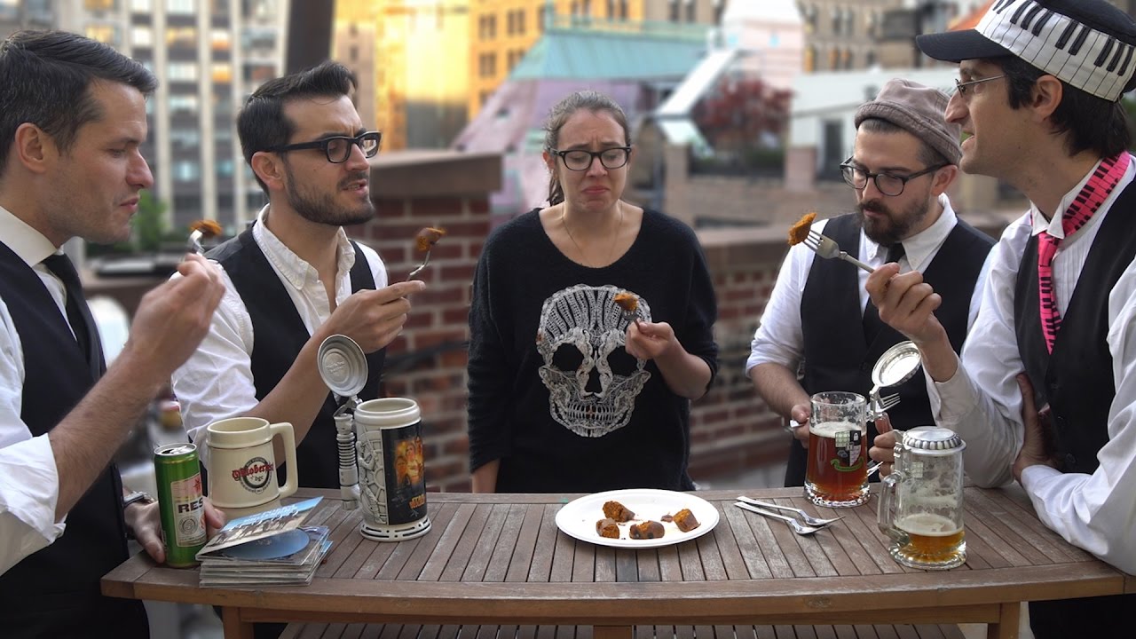 Vegan Sausage TASTE TEST (with the world's greatest polka band) - YouTube