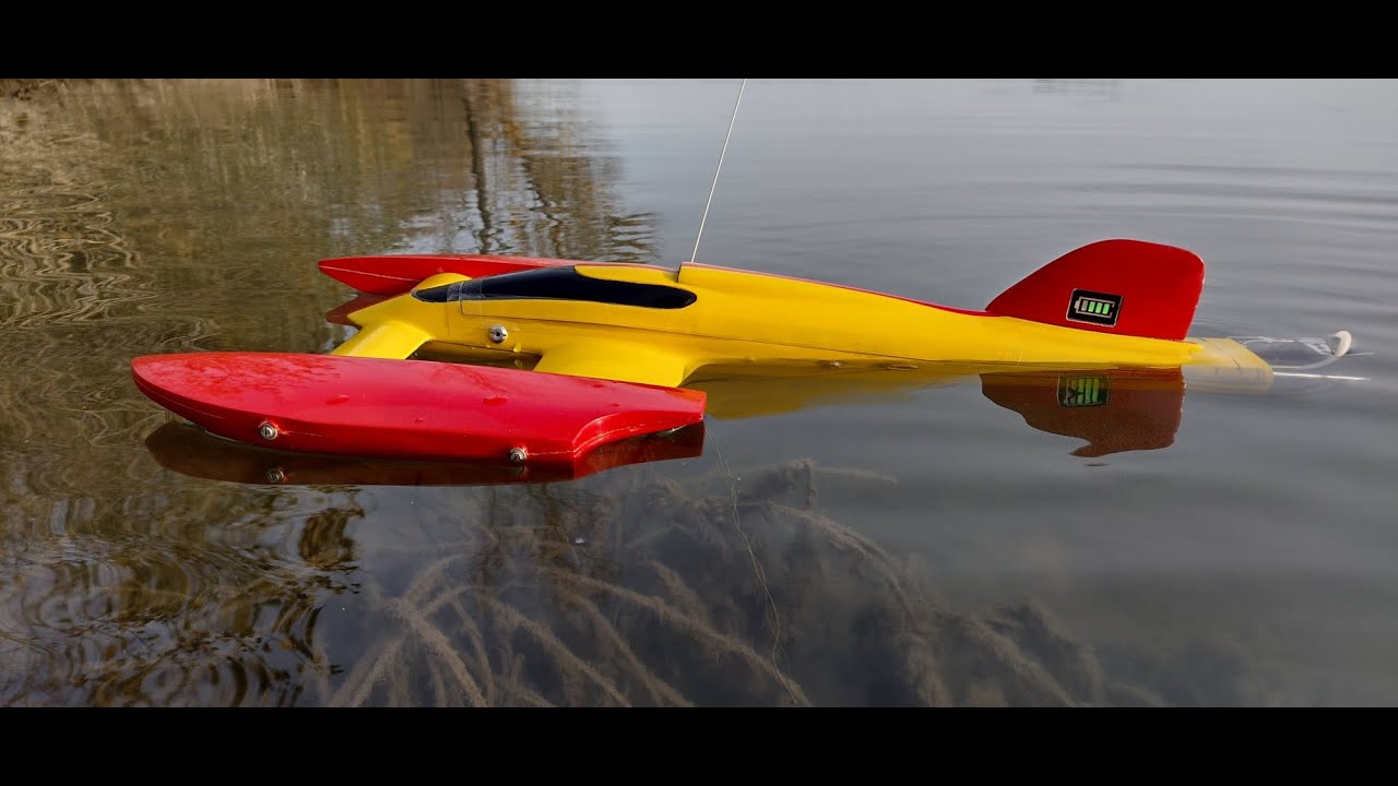 Hydro & Marine Xzess II Evo - RC Outrigger - Testing of new, much ...