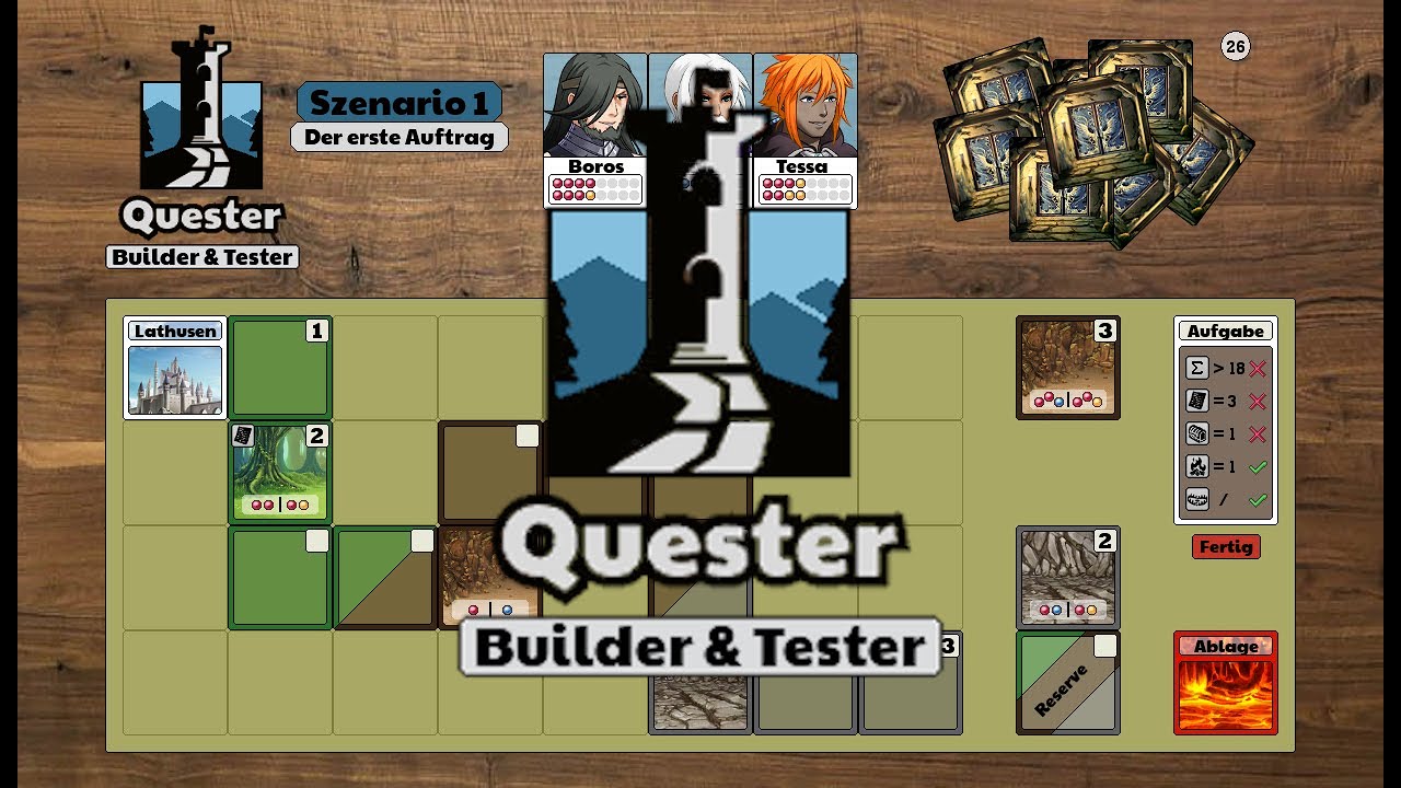 Quester - Builder & Tester (Gameplay Preview) - YouTube
