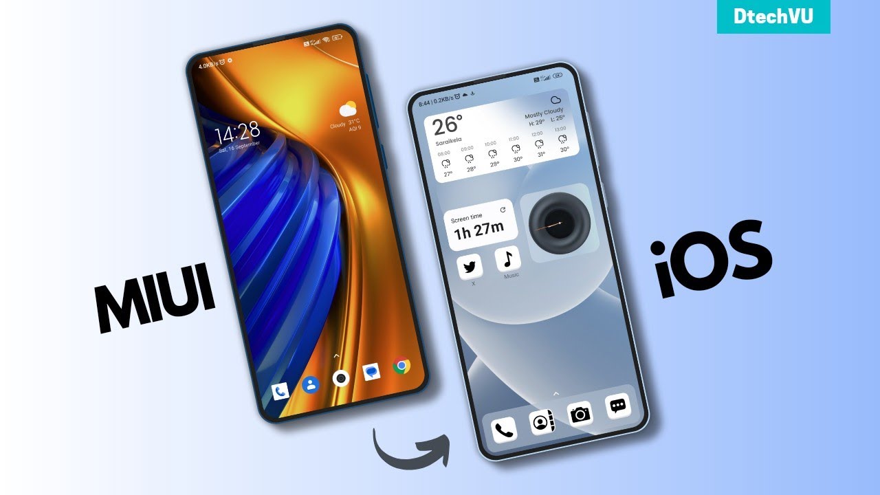 iOS Icons & Home Screen for MIUI | Best iOS themes for Xiaomi, Poco ...