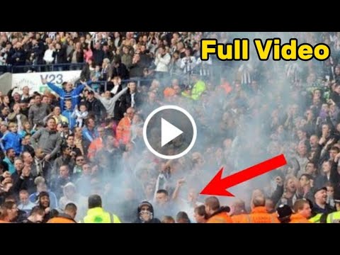 Fans injury & fight as West Brom | West Brom vs Wolves Match Suspended ...