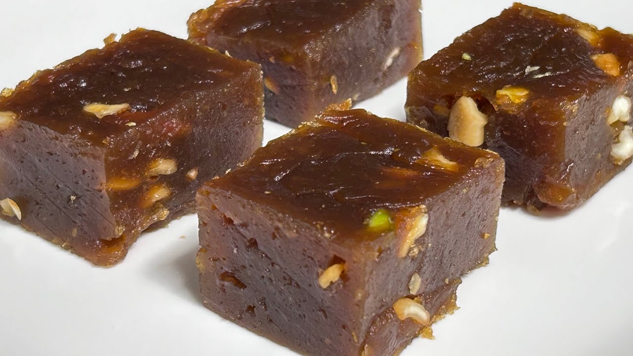 Healthy cornflour halwa with jaggery | No sugar & no food color ...