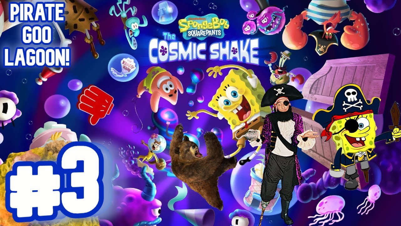 ARRRRRGH Pirate Goo Lagoon!(EP#3)Spongebob Squarepants: The Cosmic ...