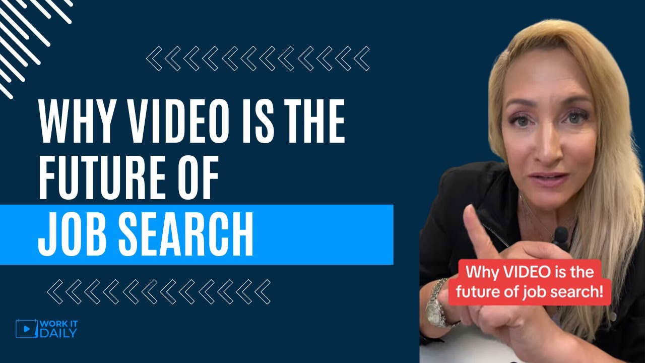 WHY VIDEO IS THE FUTURE OF JOB SEARCH 🎥 - YouTube