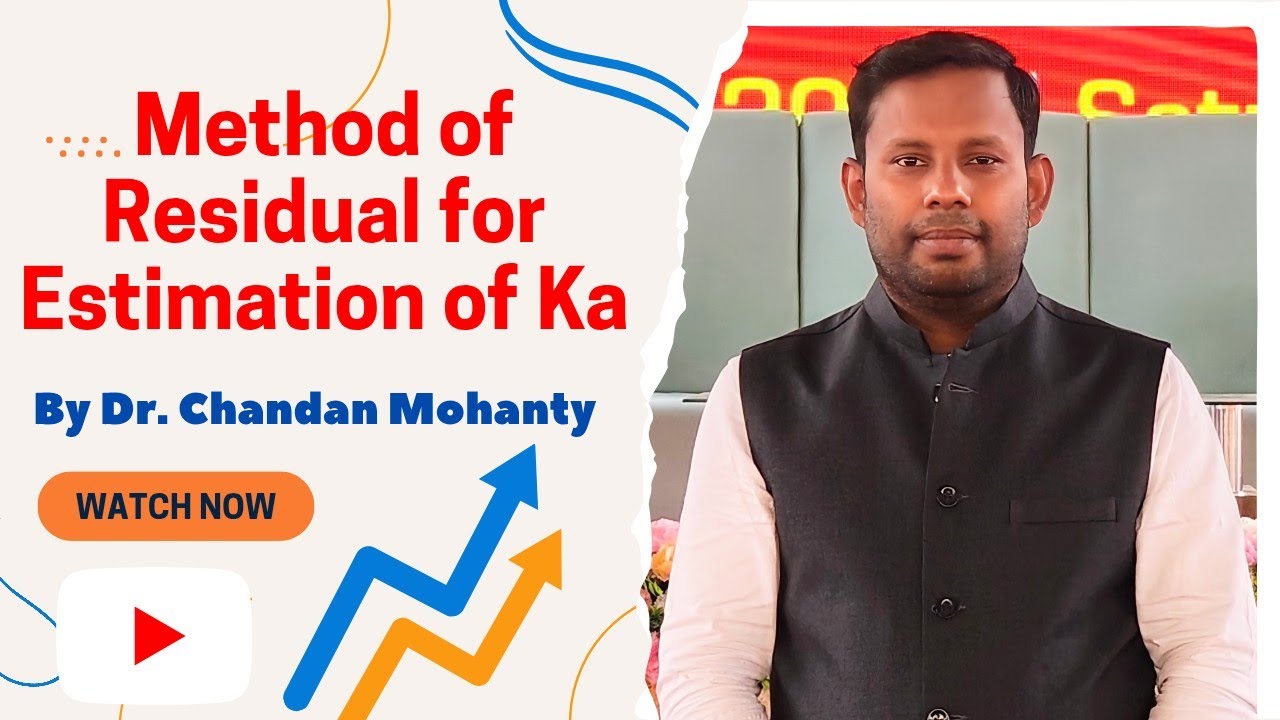 Method of residual for Ka estimation । BPPK। @chandanmohanty1803 - YouTube