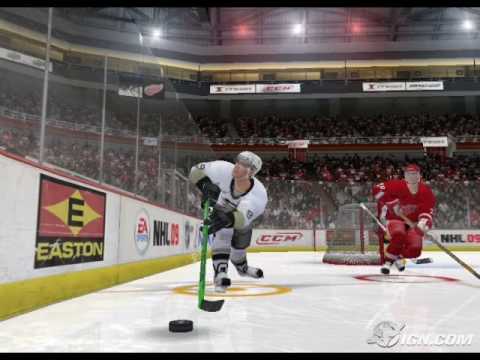 NHL 09 PS2 Screenshots - YouTube