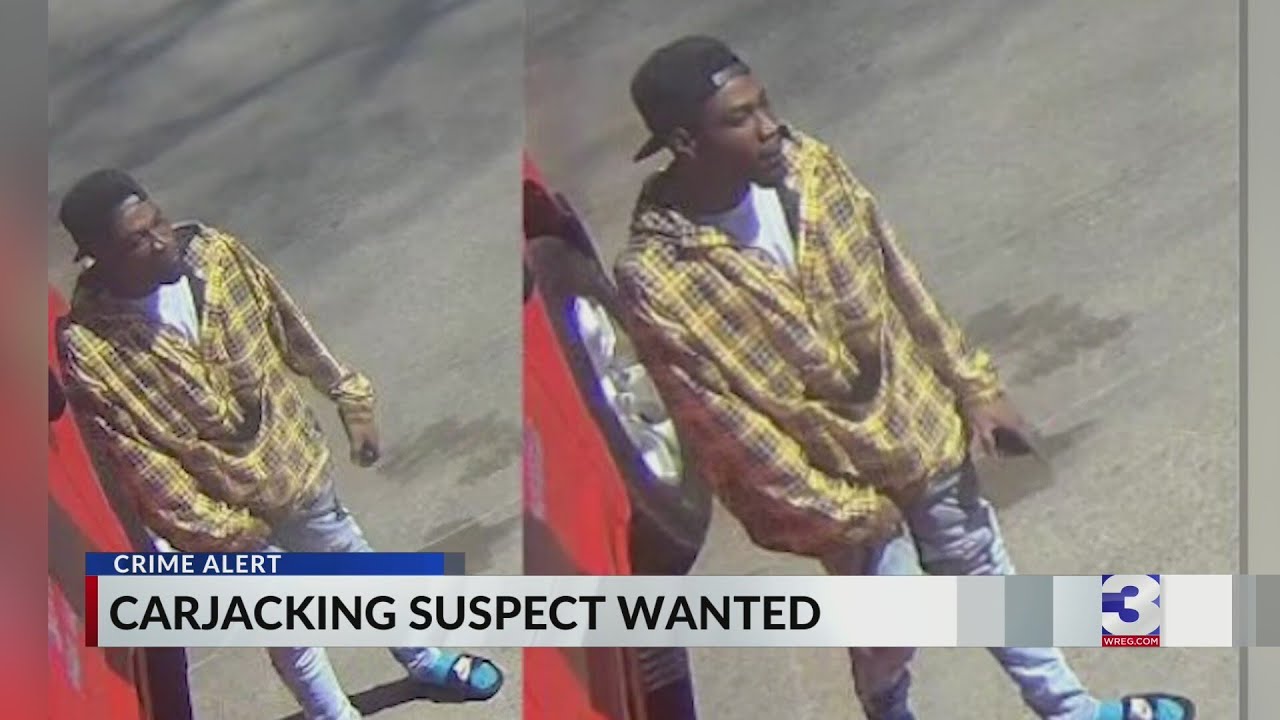 Carjacking suspect wanted - YouTube