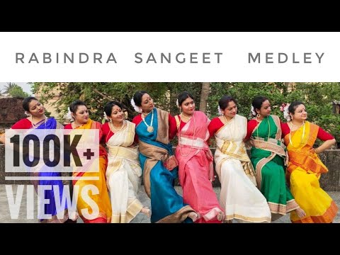 Rabindra Sangeet Medley | Dance Video | Rabindra Jayanti Special ...