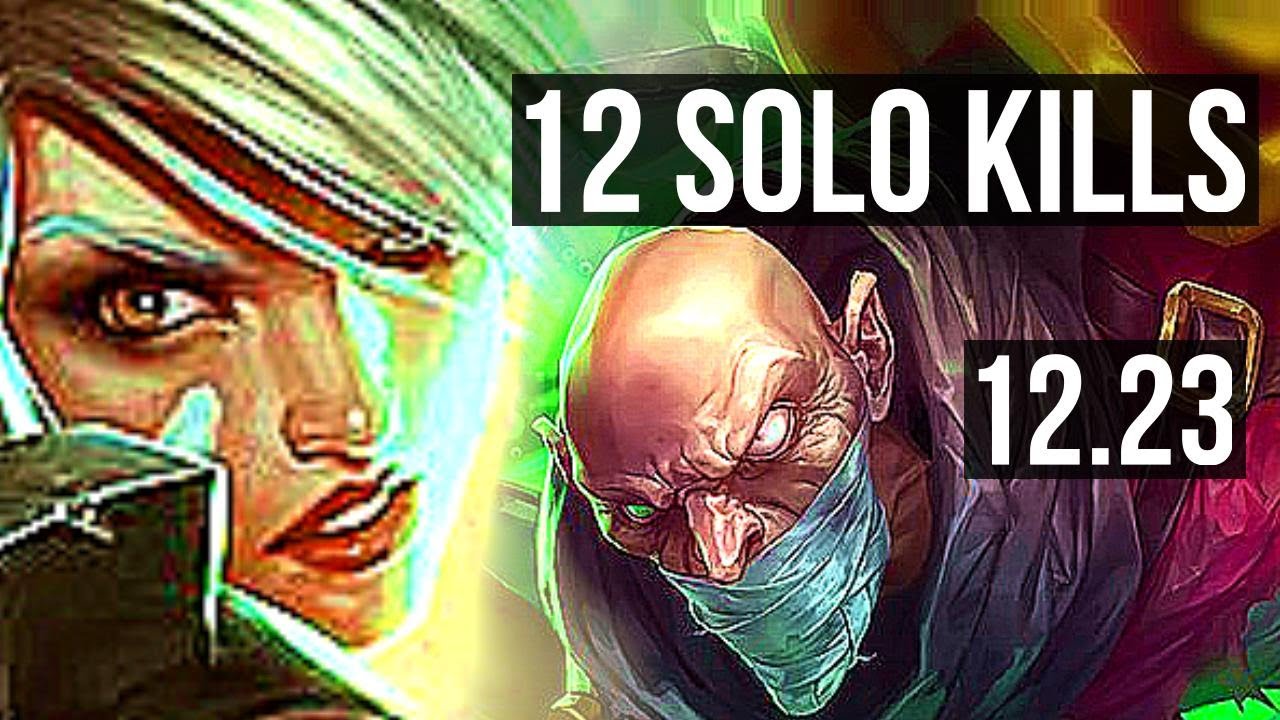 Riven Vs Singed Top 12 Solo Kills Legendary 18 2 3 500 Games