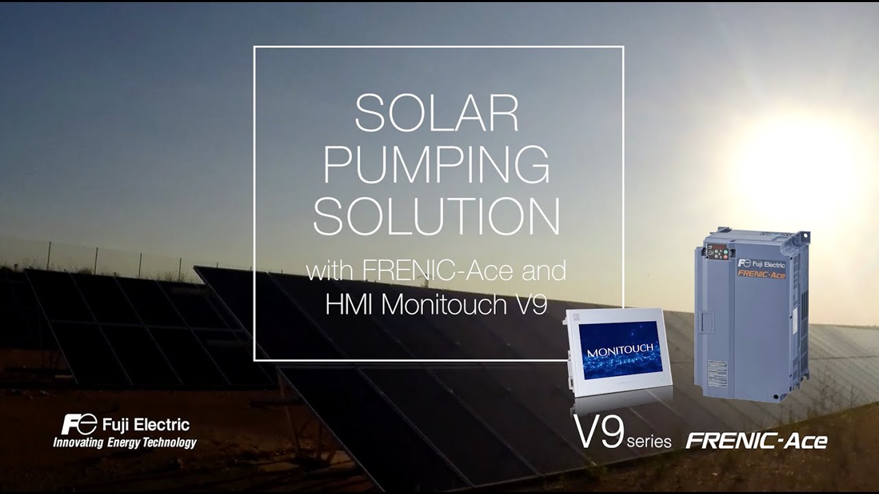 Solar Pumping Solution with HMI - YouTube
