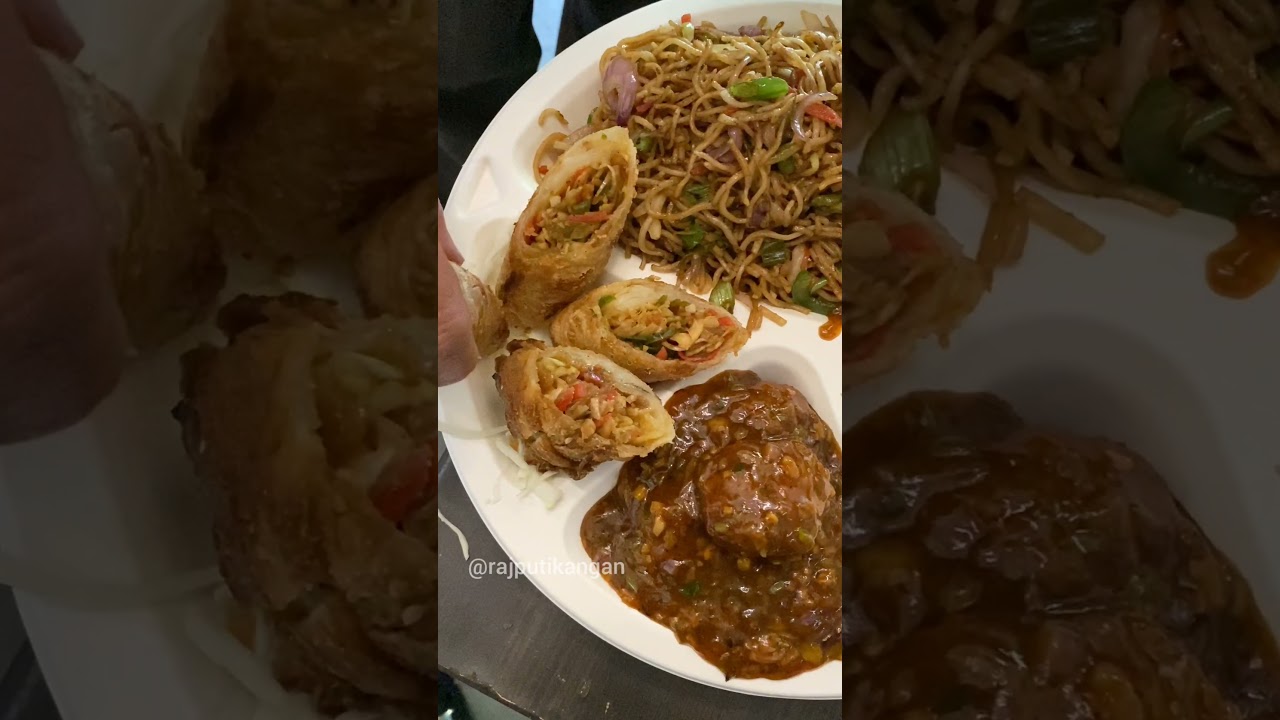 Chinese Platter | चीनी थाली - YouTube