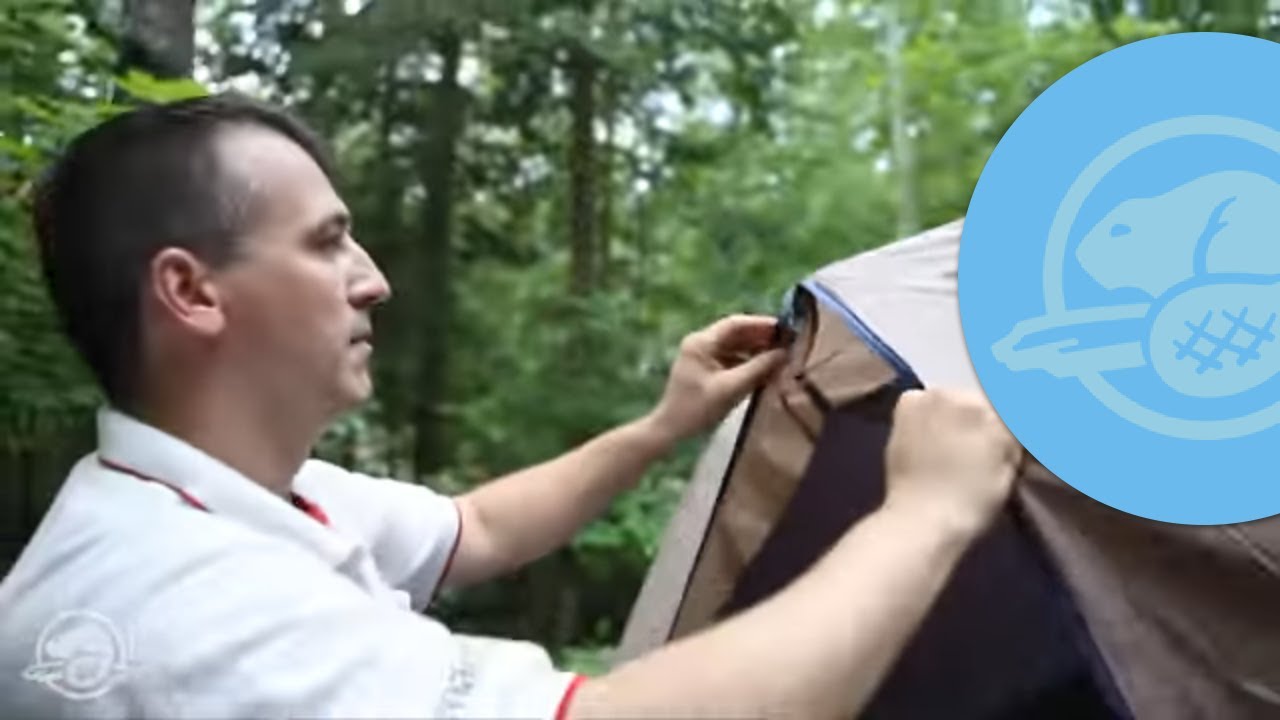 Comment monter une tente - YouTube